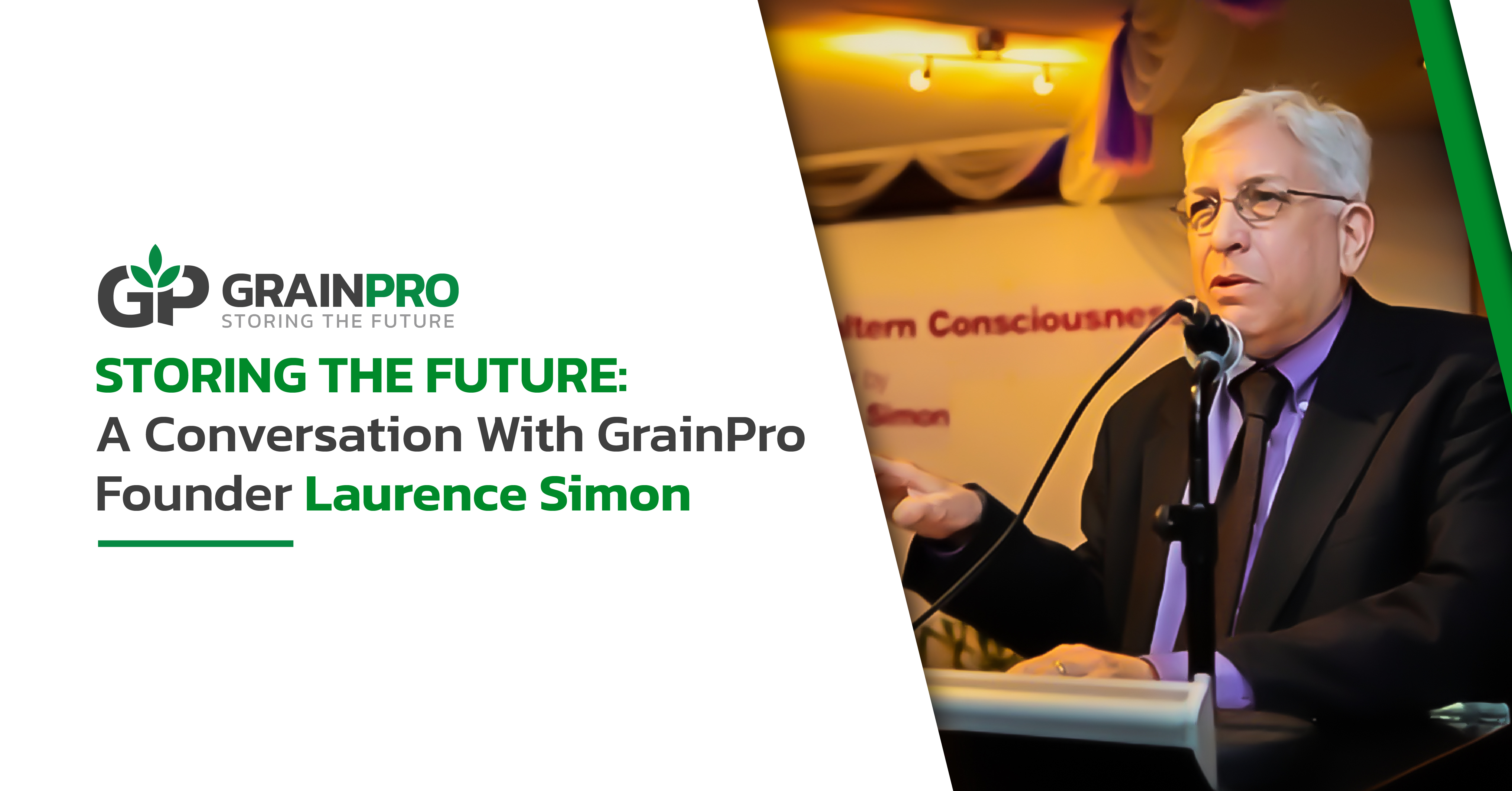 Storing the Future A Conversation With GrainPro Founder Laurence Simon